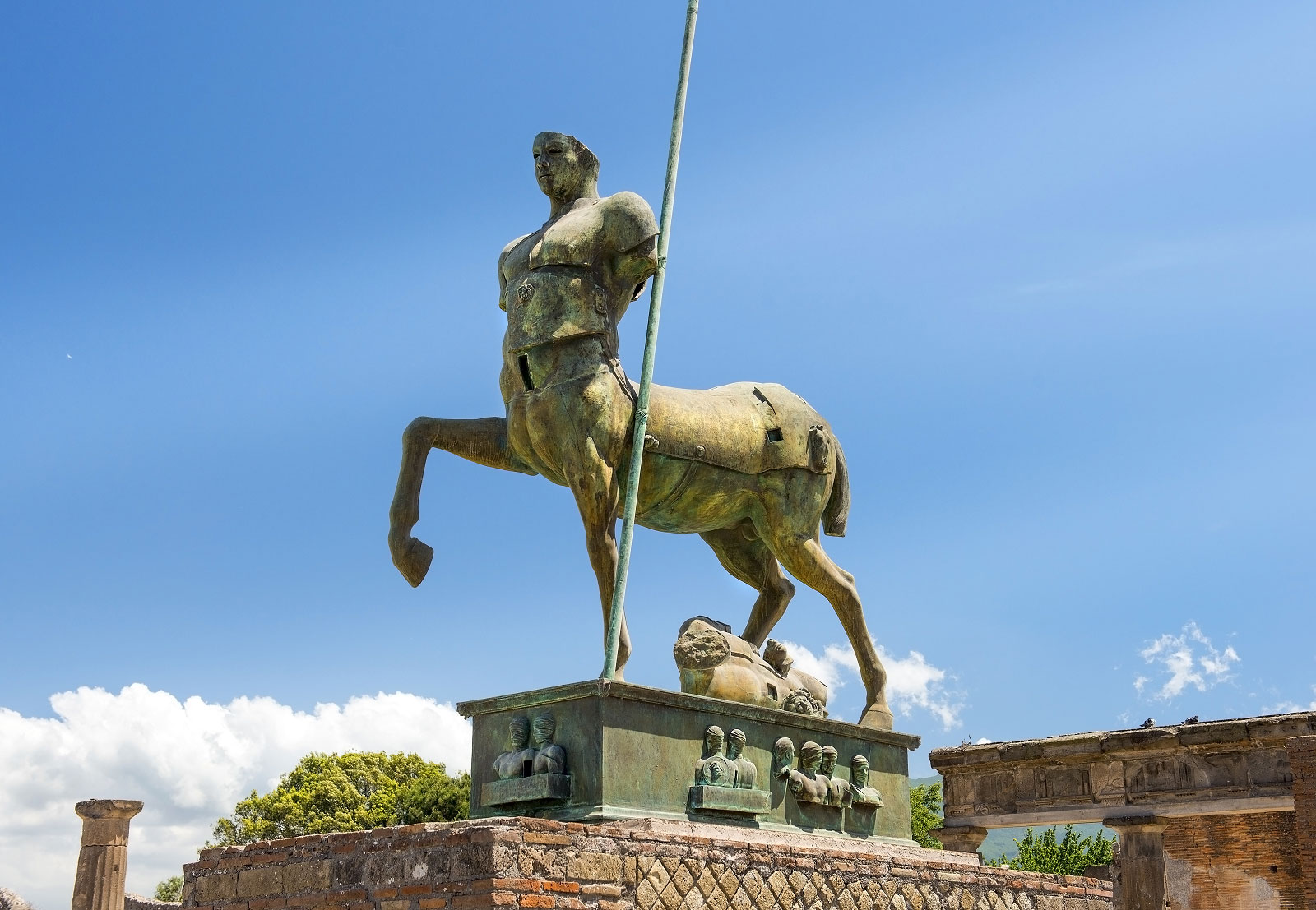 Dagretour bus service en wandeltour in Pompeï vanuit Rome